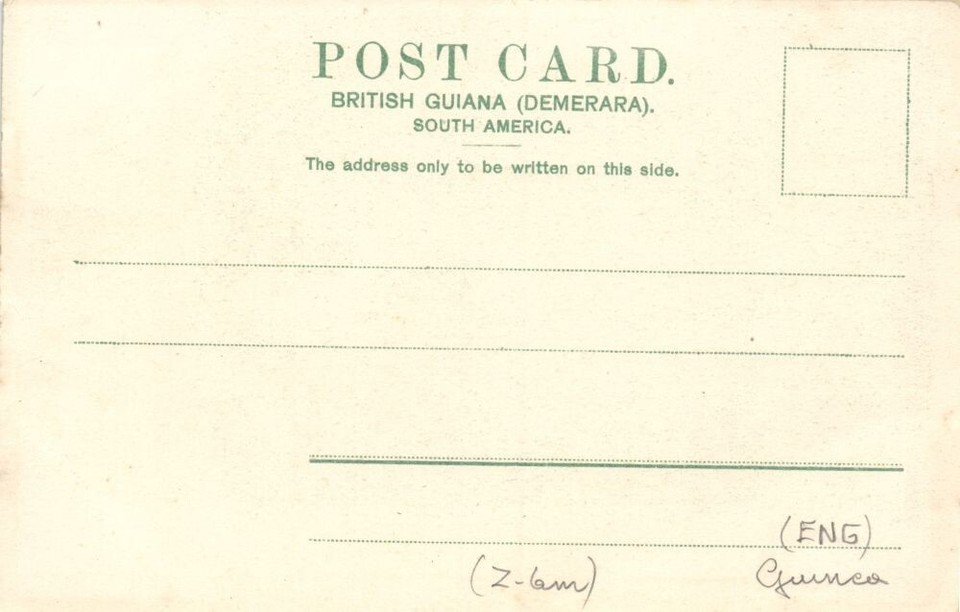 british guiana, Guyana, Demerara, Arawatabaru Barima River (1900s ...