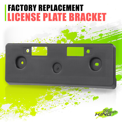 Front Bumper License Plate Holder Mounting Bracket Kit for Nissan Leaf ...