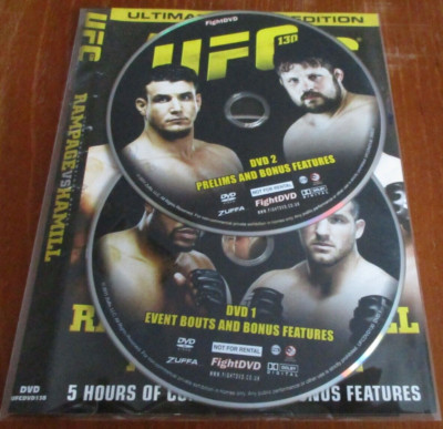 ULTIMATE FIGHTING CHAMPIONSHIP UFC 130 RAMPAGE VS HAMILL DVD 2011 | eBay UK