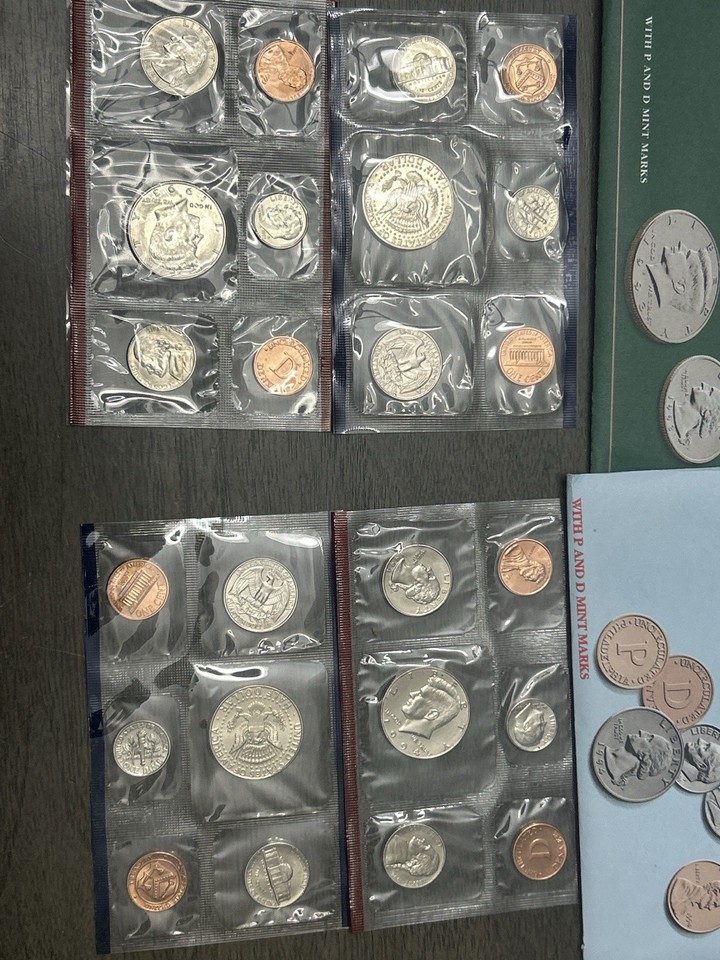 1990–1996 U.S. Mint Uncirculated Coin Set Lot (6 Sets) Complete | eBay