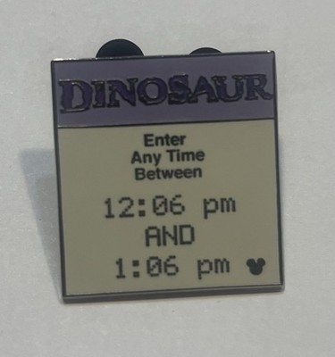 Disney World Animal Kingdom DINOSAUR ride Fastpass fast pass Hidden ...