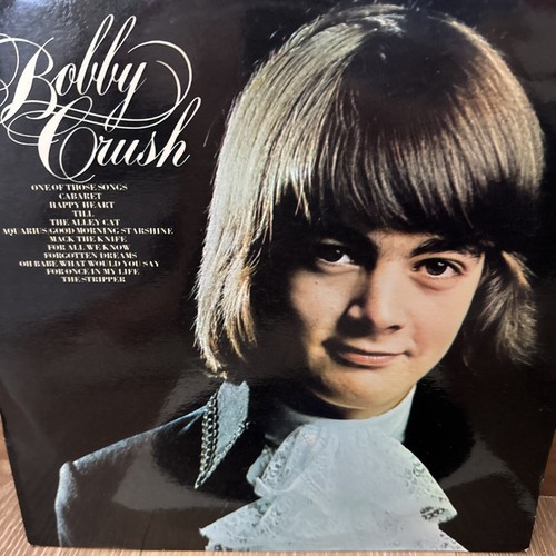 BOBBY CRUSH Teen Idol Piano Pop 12" Philips LP Album 1972 Quality ...