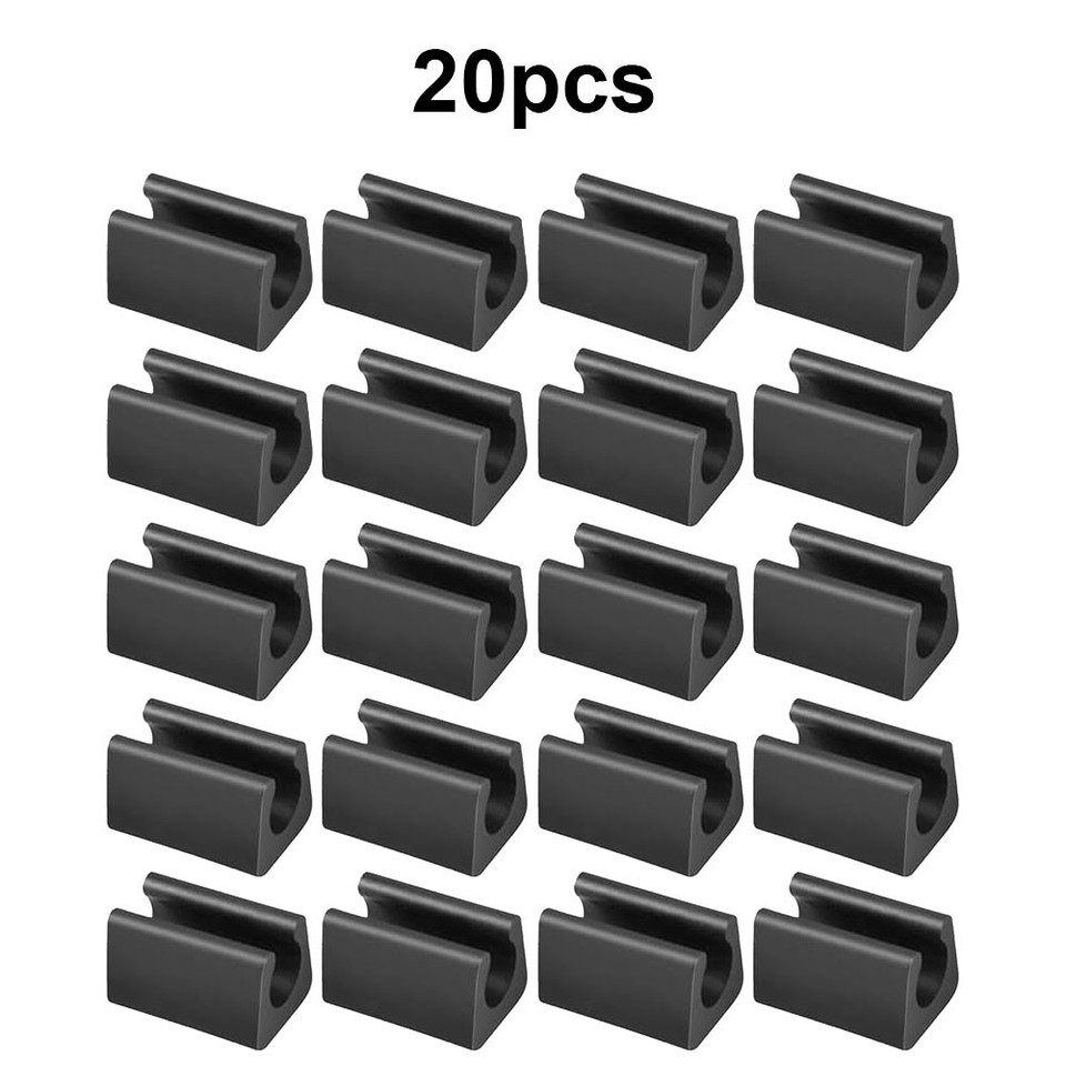 14mm Chair Leg Plastic Covers U Shaped Foot Protectors Noise Reducing ...