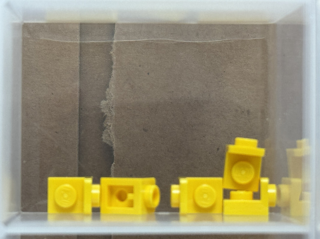 LEGO Parts - Yellow Bracket 1 x 1 - 1 x 1 Inverted - No 36840 - QTY 5 ...