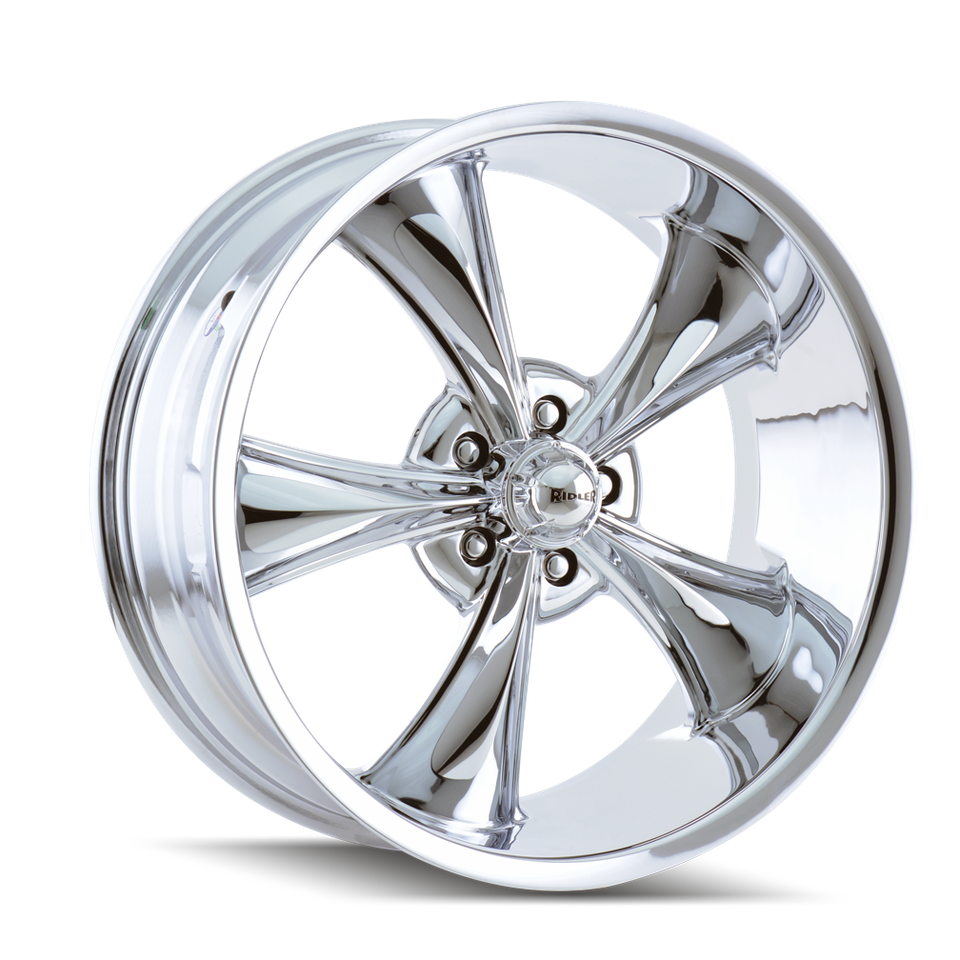 (Set-4) Ridler 695 22x9 5x4.75 0mm Chrome Wheels Rims 22 Inch | eBay