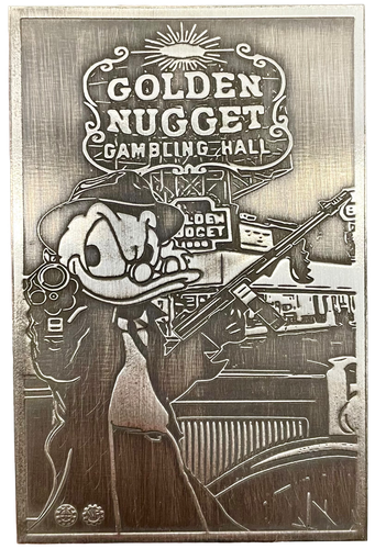 Gangster Scrooge Golden Nugget 1 oz Silver Card Bar | eBay