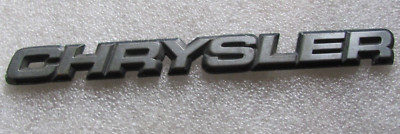 1986 1989 1990 1991 CHRYSLER TRUNK EMBLEM BADGE GENUINE FACTORY ...