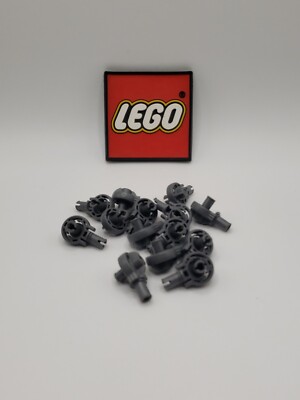 LEGO Technic Rotation Joint Loop DARK BLUISH GRAY (x14) 47455 NEW PARTS ...