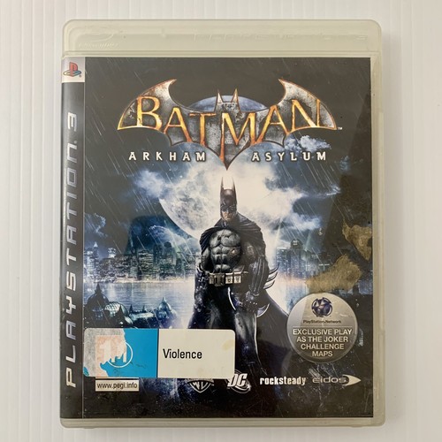 DC Batman Arkham Asylum PS3 Video Game Blu Ray Disc Region 2 | eBay ...