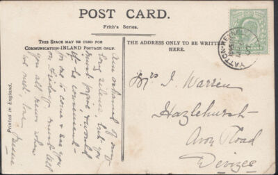 Family History Postcard - Warren - Hazlehurst, Avon Road, Devizes RF933 ...