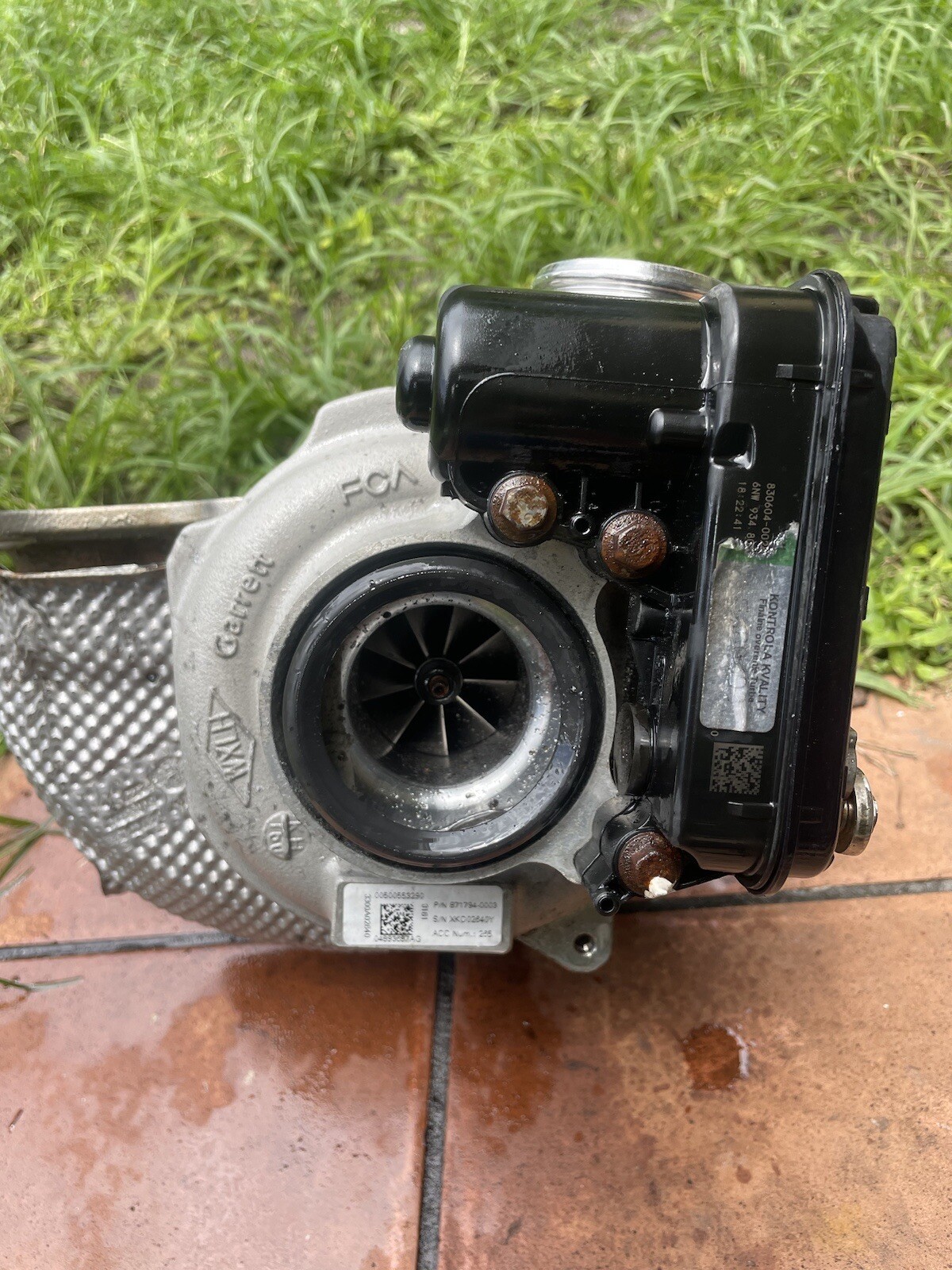 2017-2023 ALFA ROMEO GIULIA 2.0 ENGINE TURBO TURBOCHARGER ASSEMBLY OEM ...