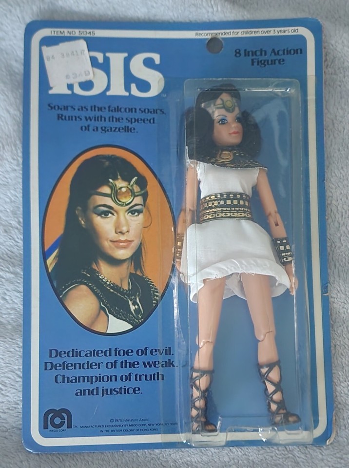Vintage 1976 Mego ISIS Figure Mint Sealed on Card RARE Awesome Piece | eBay