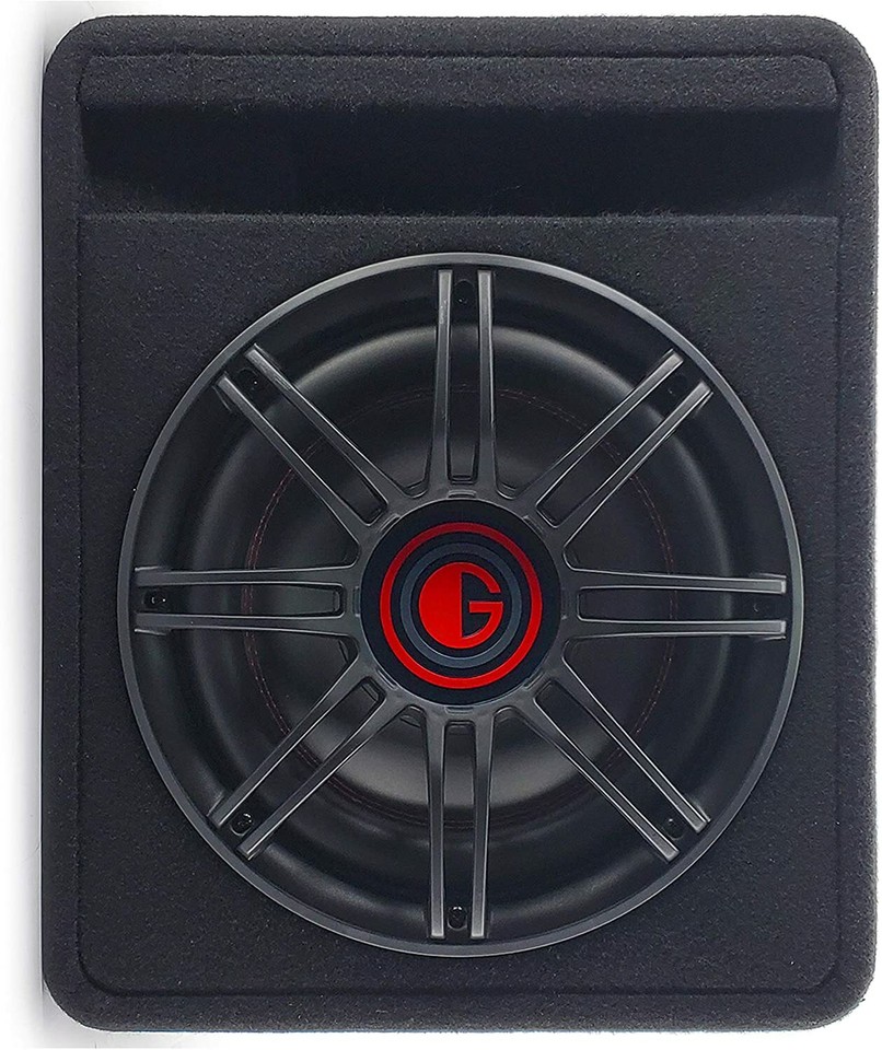 Gravity G12BD 12" Active Powered Car Subwoofer+Sub Enclosure Bandpass ...