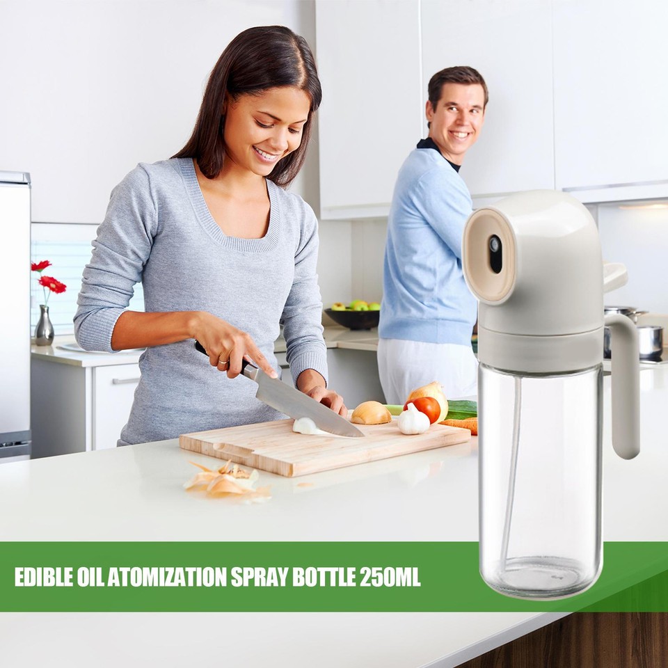 Oil Spray Bottle 250ml Oil Mister Cooking Spray Bottle Leakproof Oil ...
