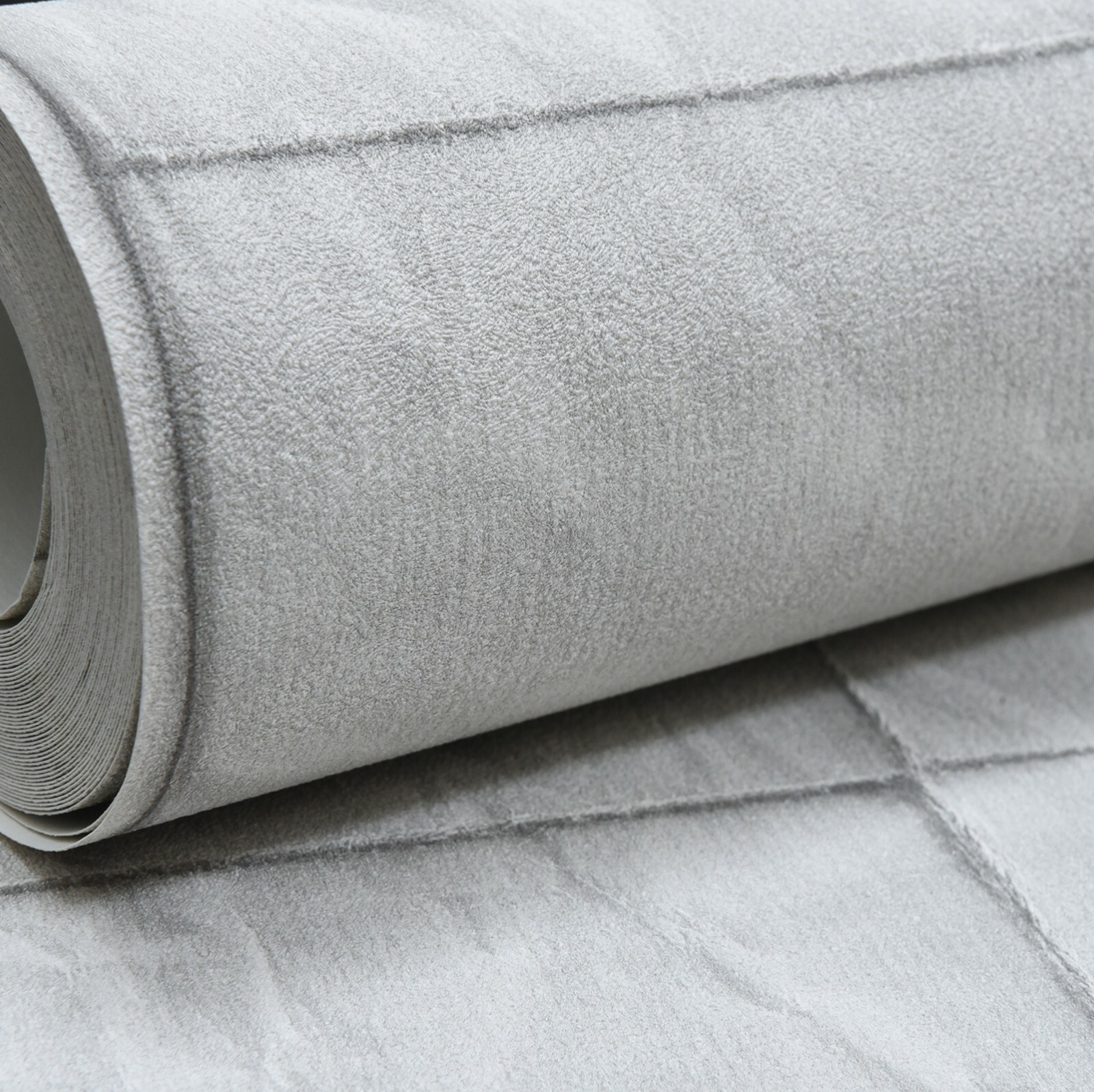 Light Grey Brick Tile Effect Wallpaper Stone Wall Feature Wall Quirky ...