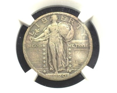 HS&C: 1920 D Standing Liberty Quarter VF 30 NGC - US Coin | eBay