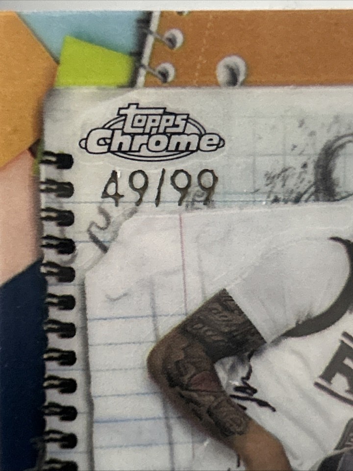 2023-24 Topps Chrome OTE After School Rules Blue /99 Daquan Davis #ASR ...