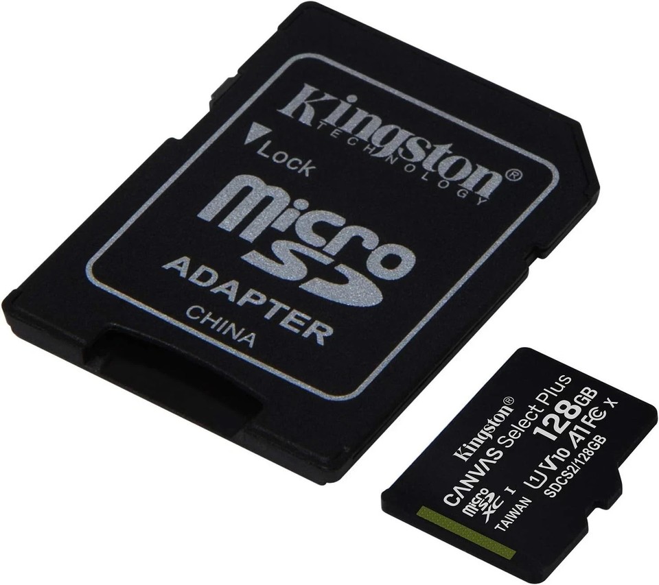 Kingston Micro SD 128/256/512GB Micro SD Card SDHC SDXC Memory Card TF ...