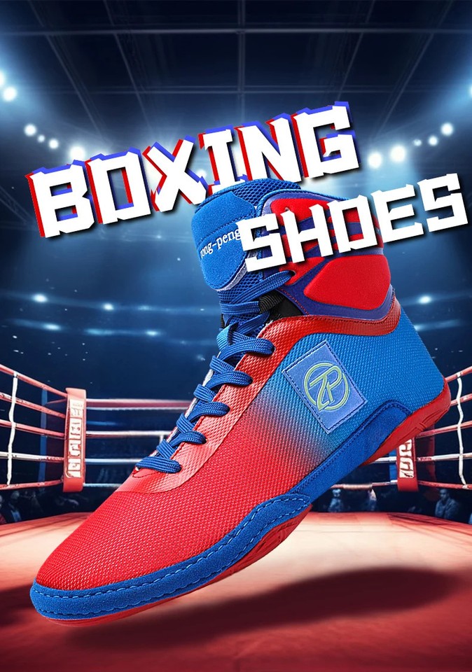 Professional Boxing Shoes Men Equipment Boxing Boots Combat Sneakers ...