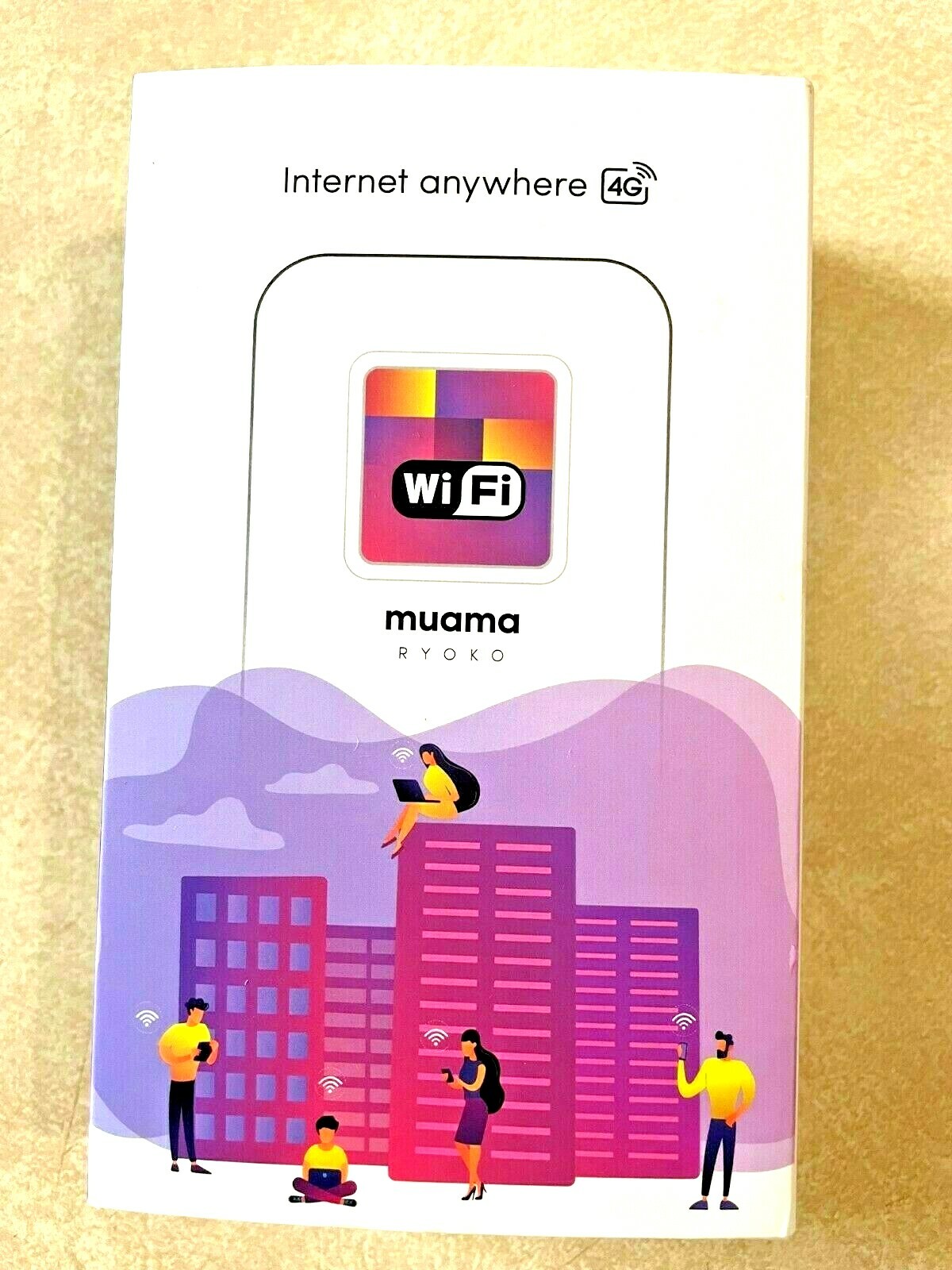 Muama Ryoko 4G-LTE Mobile Broadband Portable Wireless White WiFi Router ...