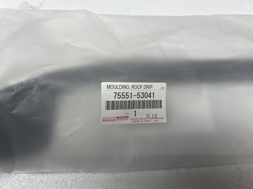 75551-53041 Toyota OEM Genuine MOULDING, WINDSHIELD, OUTSIDE RH | eBay