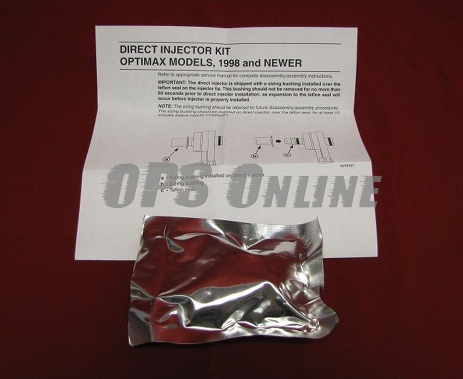 New Mercury Optimax Direct Air Injector 8M6001744 S/S: 8M0065917 ...