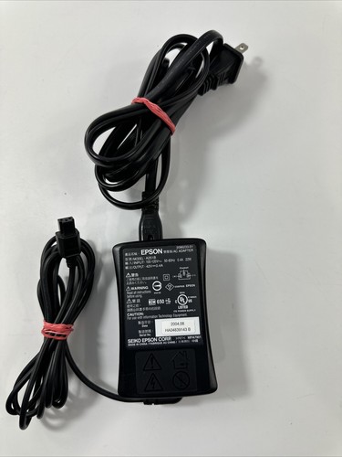 Epson A251B AC Adapter w/ Power Cord for PictureMate Compact Photo ...