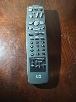 Series LXI Remote Missing Back | eBay