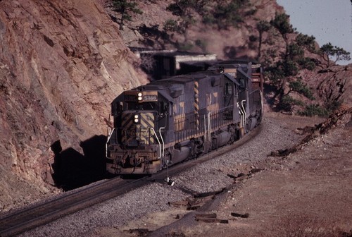 DENVER & RIO GRANDE WESTERN ORIGINAL RAILROAD SLIDE D&RGW | eBay
