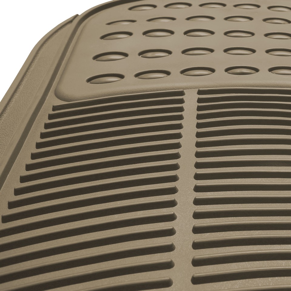 FH Group Universal Fit Trimmable Rubber Cars Floor Mats - Front Mats ...