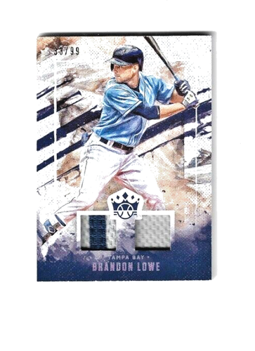 2019 Diamond Kings DK Materials Holo Silver #2 Brandon Lowe/99 | eBay
