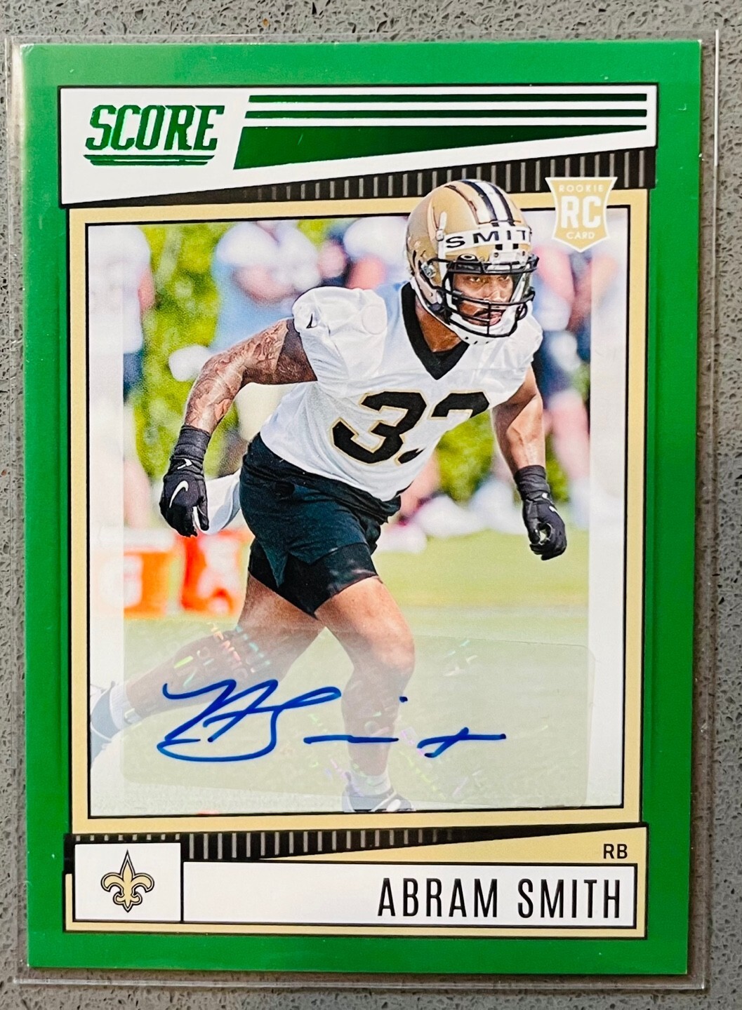 2022 Score - Rookies Green #311 Abram Smith (RC) for sale online | eBay