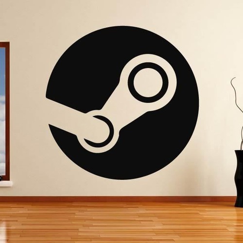 Steam Logo Wall Art Sticker (AS10255) | eBay