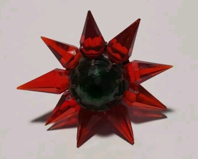 1930s C-6 Single Row MATCHLESS STAR Light - Red w Green Gem WORKS | eBay