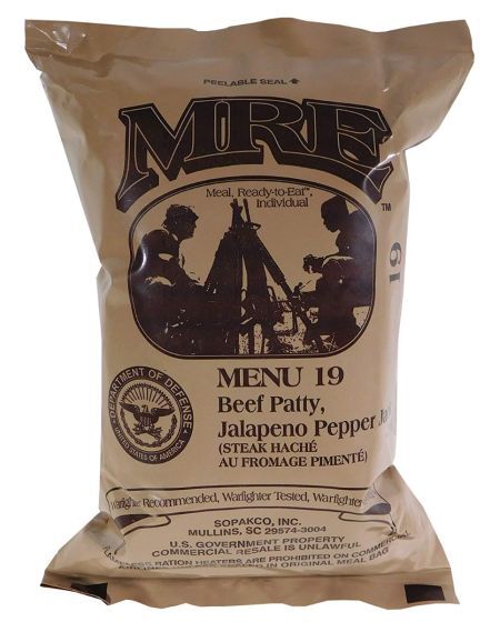 MRE Meal - Pick Your Meal Ready to Eat Menu 1-24 - Genuine USGI | eBay