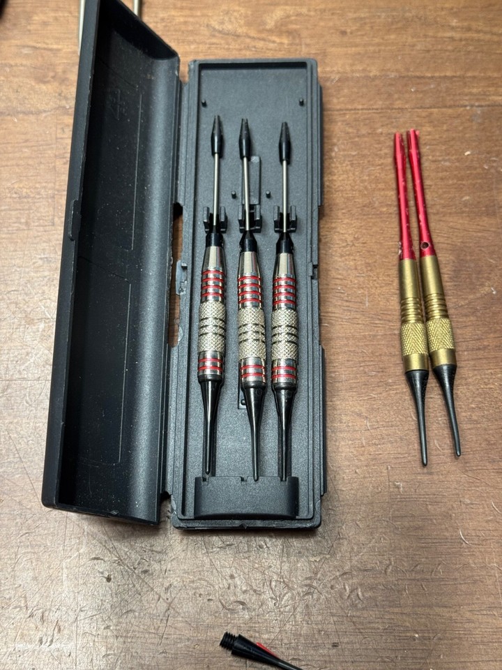 Steel & soft Tip Darts Bundle Lot - 4 Sets of darts - plus extras ...