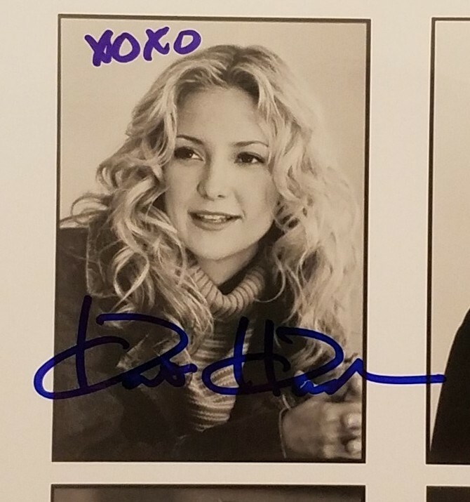 Kate Hudson Signed Autograph 8x10 B&W Photo | eBay