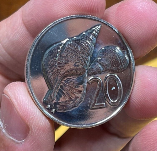 1977 Cook Island 20 Cents Coin Excellent Proof Condition | eBay