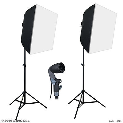 Linco Lincostore Studio Lighting Photography Portrait Softbox Light Kit ...