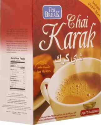 8X Sticks Chai Karak Instant Tea With Skimmed Milk, Creamer,Sugar ...