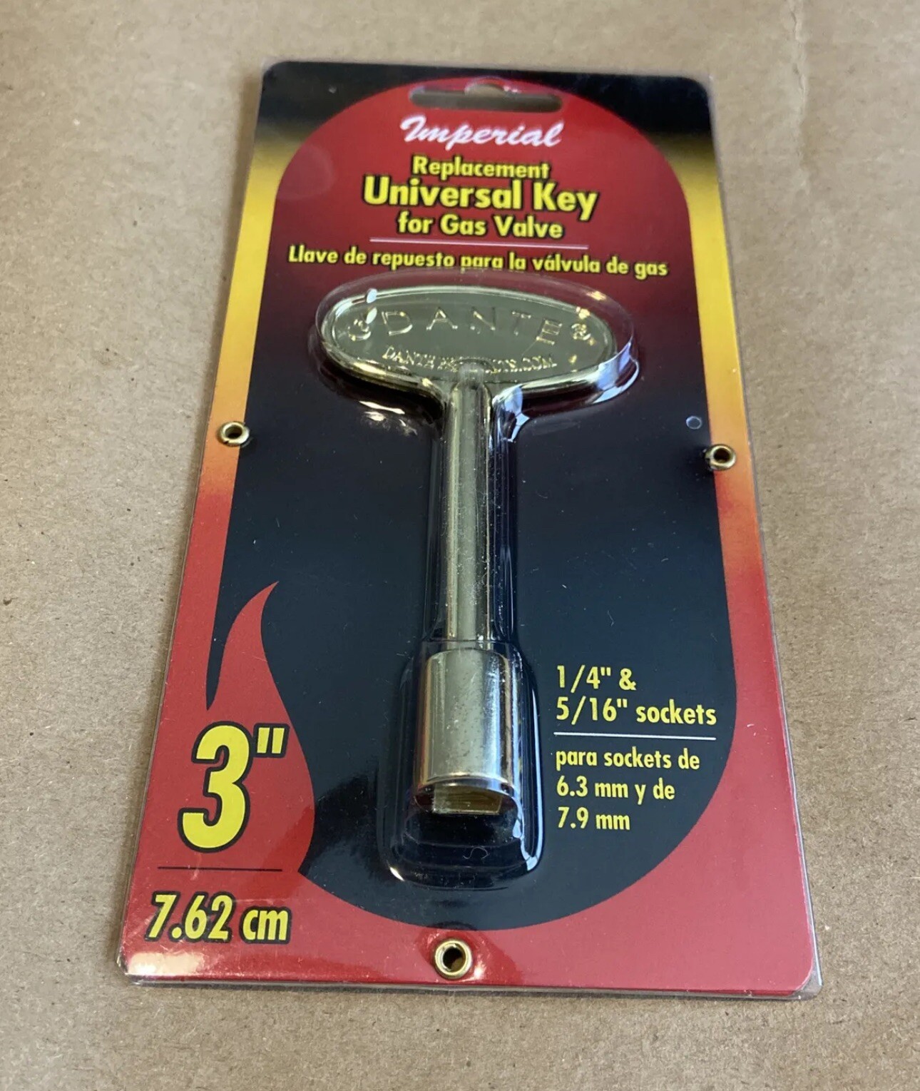 Imperial 3" Universal Replacement Key for Gas Valve - Buy More & Save ...