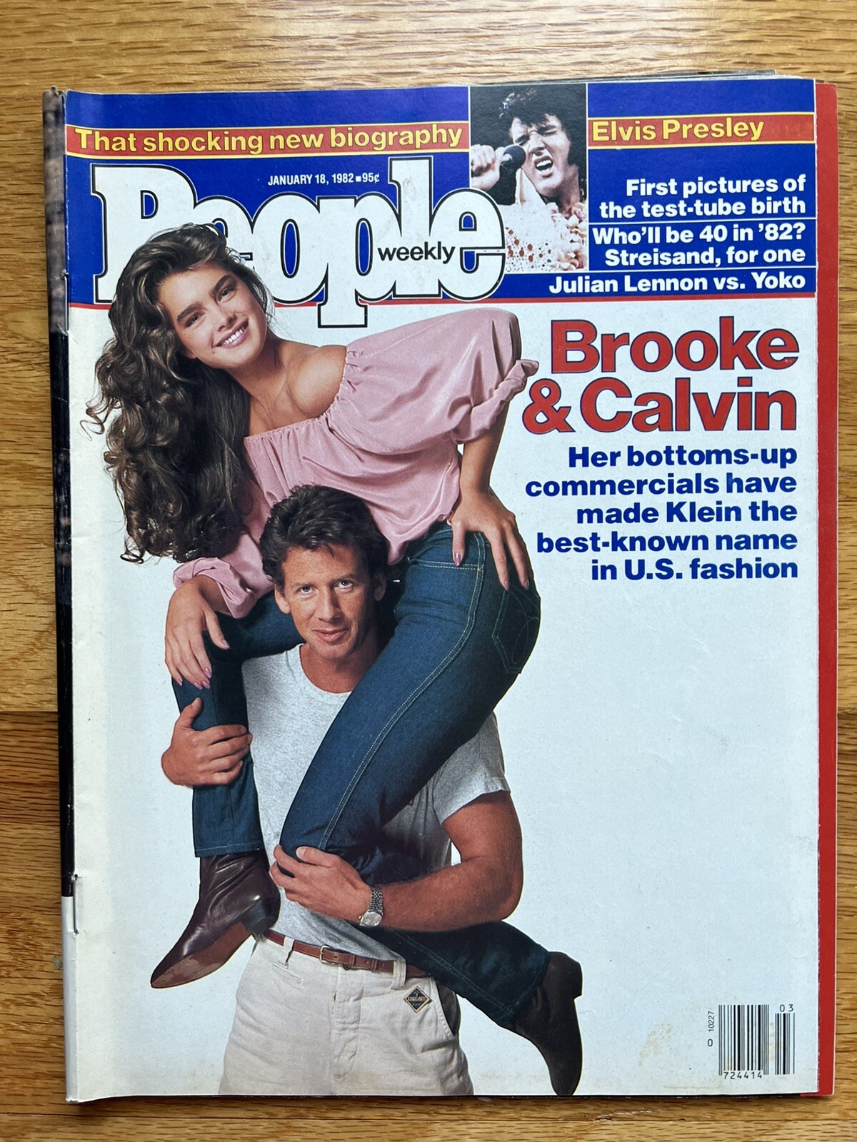 Купить People Magazine January 18, 1982 Brooke Shields Calvin Klein ...