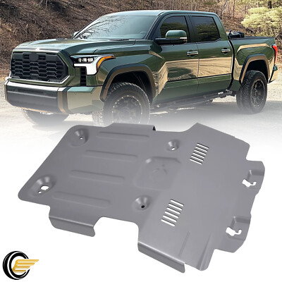 2022-2024 Toyota Tundra Sequoia Aluminum Front Skid Plate | Gray ...