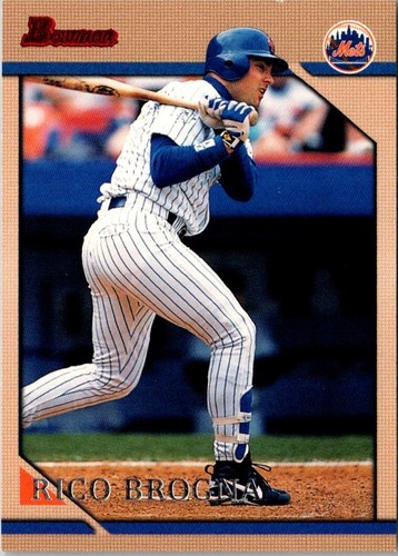 1996 Bowman Rico Brogna #107 New York Mets Baseball Card | eBay