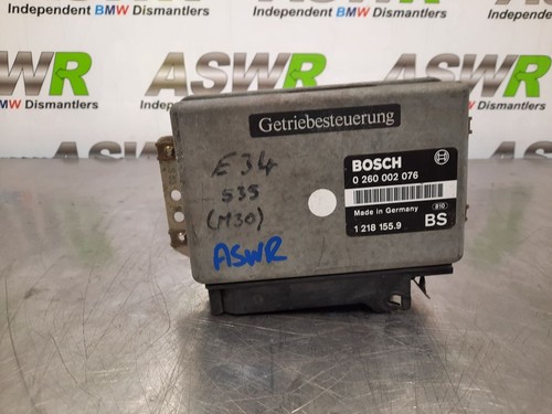 BMW Automatic Gearbox ECU M30 E34 535I 5 SERIES 0260002076 / 1218155 | eBay