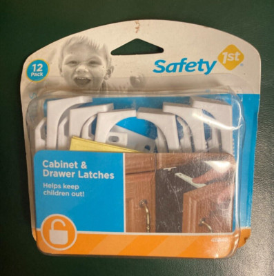 Safety First Cabinet Locks 12 Pack For Child Safety Baby Proof | eBay