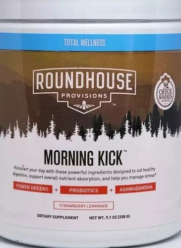 Morning Kick Greens Superfood Powder Supplement Supports Energy Levels ...