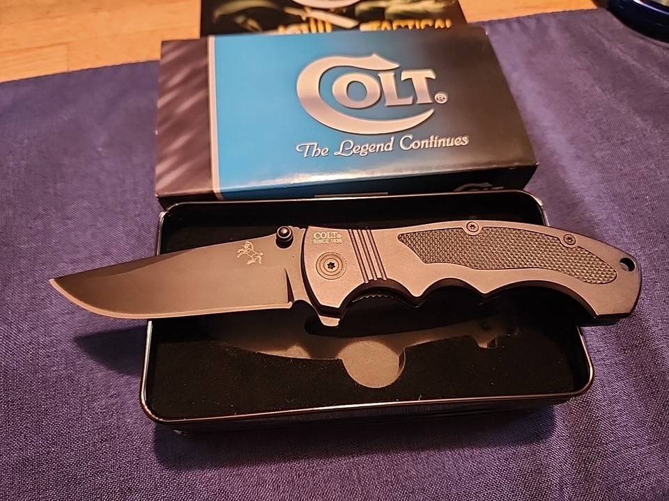 Colt Knife Tactical Lockback (Mint) | eBay