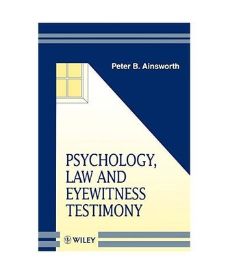 Psychology, Law Eyewitness Testimony, Ainsworth | eBay.de