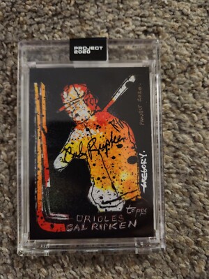 Topps Project 2020 Card 50 1982 Cal Ripken by Gregory Siff PR 2369 ...